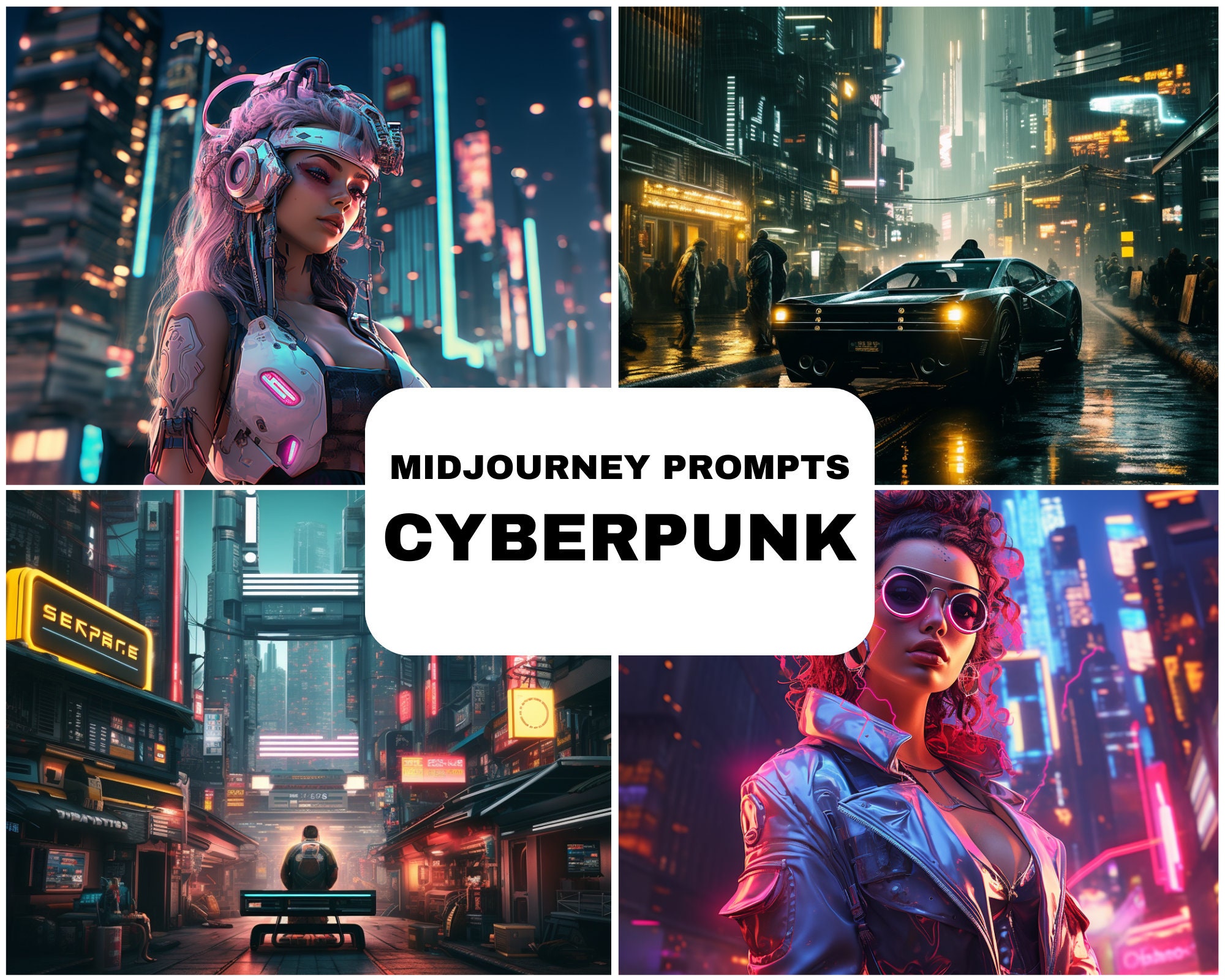 Cyberpunk Portrait Midjourney Prompts, AI Art, Midjourney Prompt ...