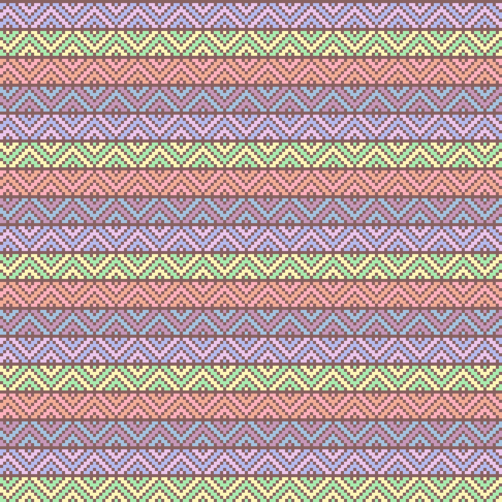 Colorful Triangle Cross-stitch Pattern Digital Download - Etsy