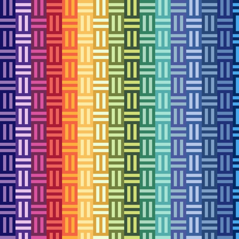Colorful Cross-stitch Pattern Digital Download - Etsy