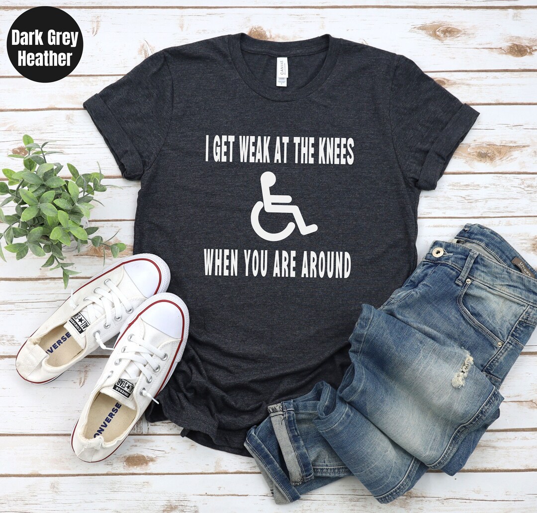 Funny Wheelshair Shirt, Gifts for Disabled, Disability Awareness ...