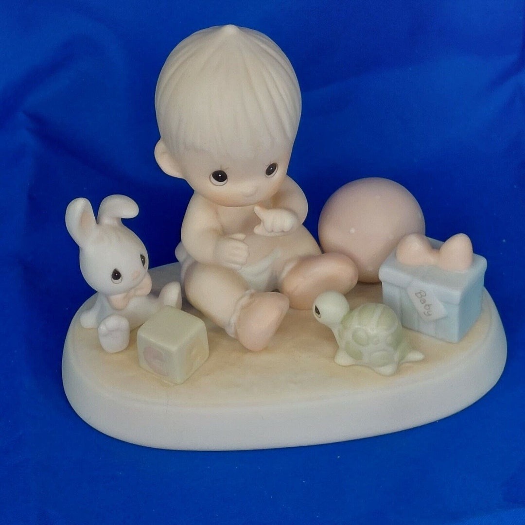 1989 Precious Moments Samuel J. Butcher heaven Bless You Enesco 520349 ...