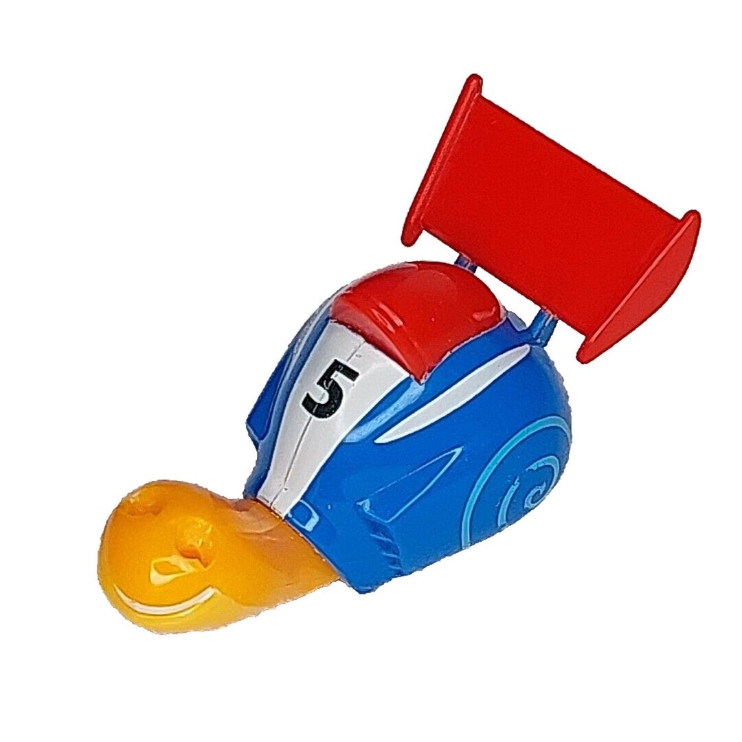 Disney Exclusive Turbo Team Snail 5 Racer Pullback Toy - Etsy