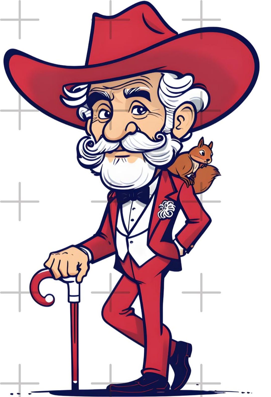 Colonial Reb Digital Art PNG | Ole Miss Fan SVG | Rebel Pride Design ...