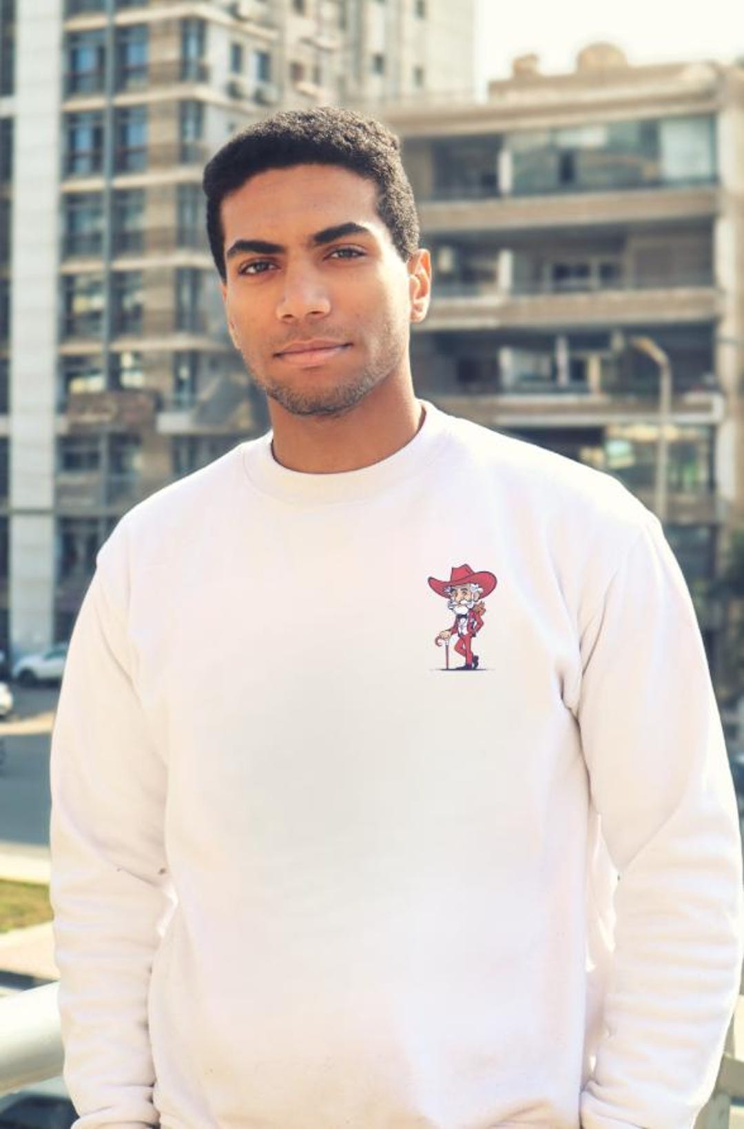 Grover the Squirrel and Colonial Reb Ole Miss Embroidered Sweatshirt ...