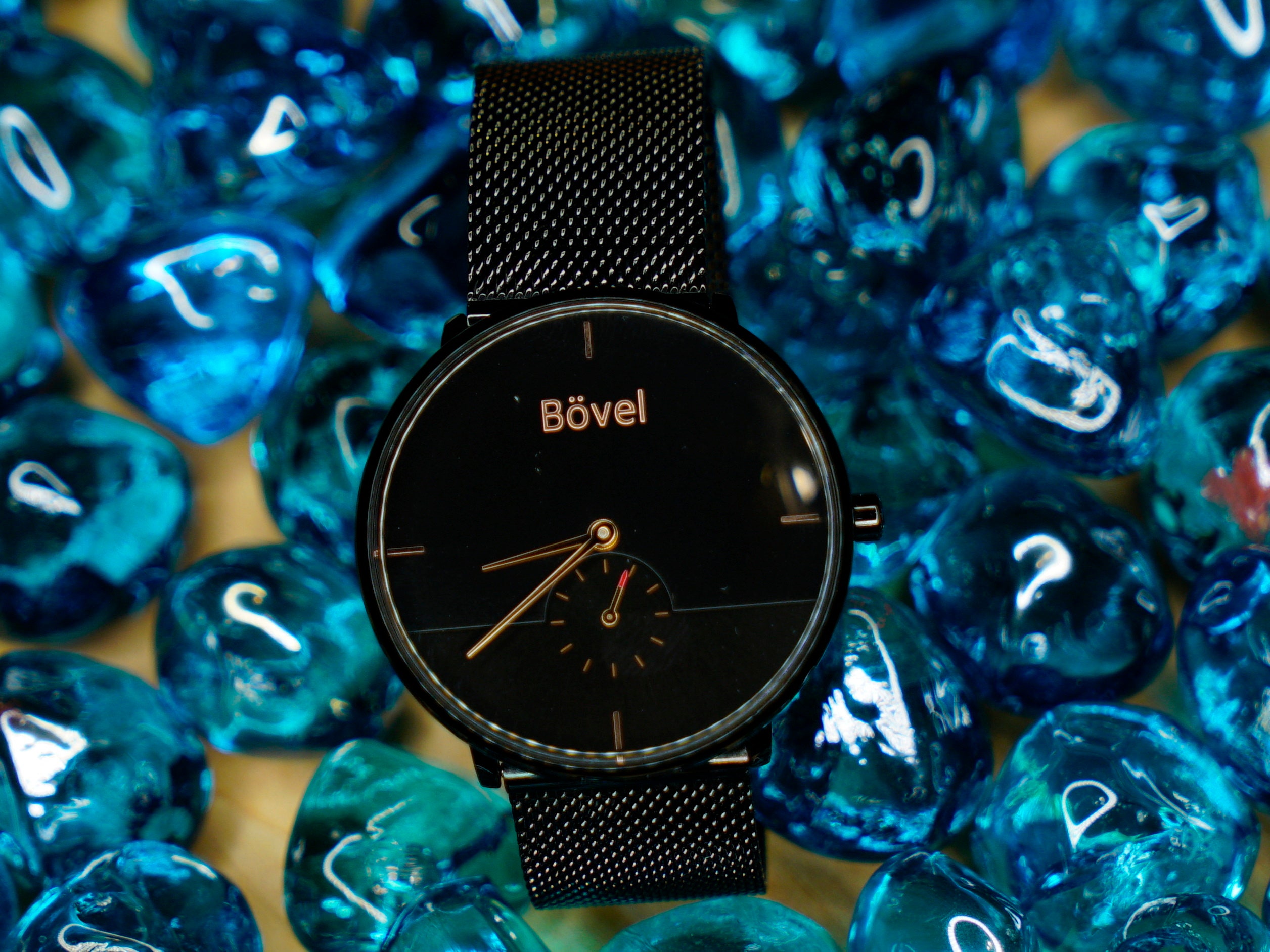 Minimalistic Mens Wristwatch for Men by Bovel Brands |black Analog ...