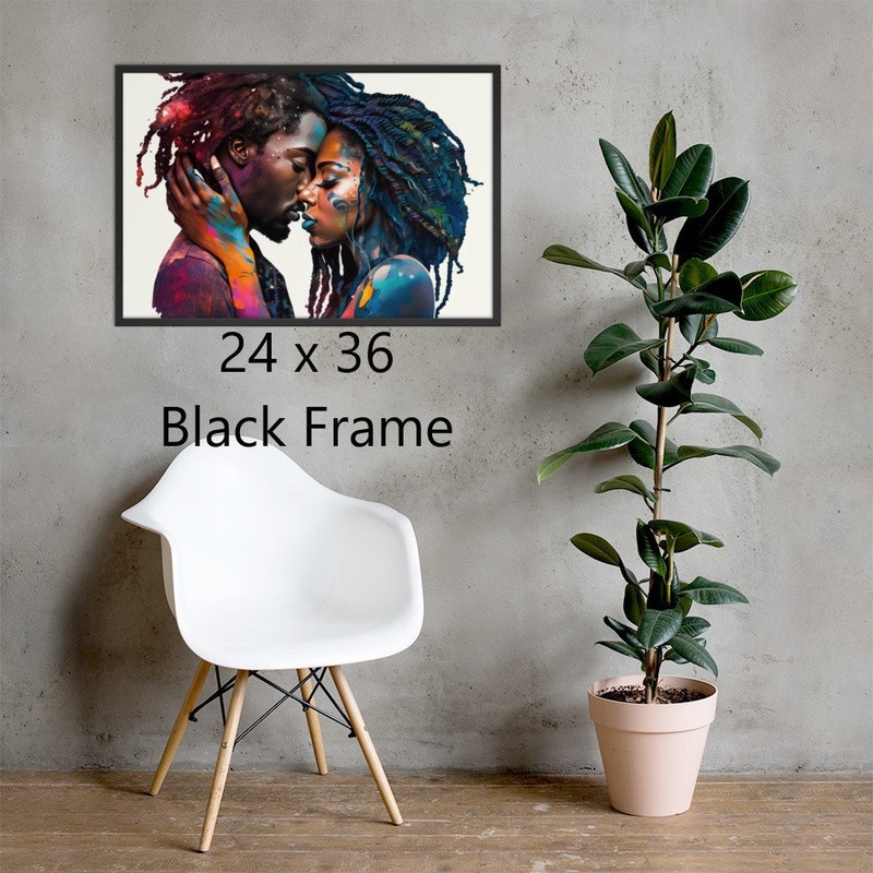 Black Love Art - Etsy