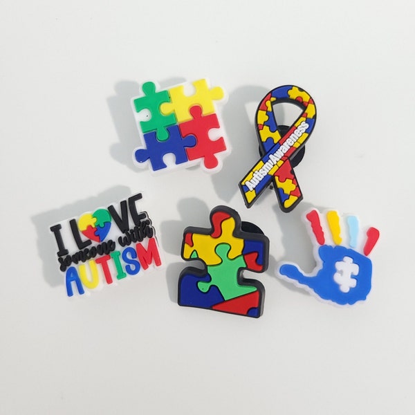 Autism Awareness Crocs - Etsy