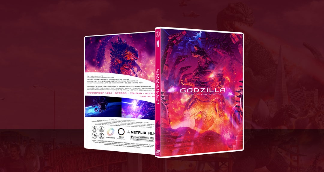 Custom Godzilla: City on the Edge of Battle DVD Case no Discs Included ...