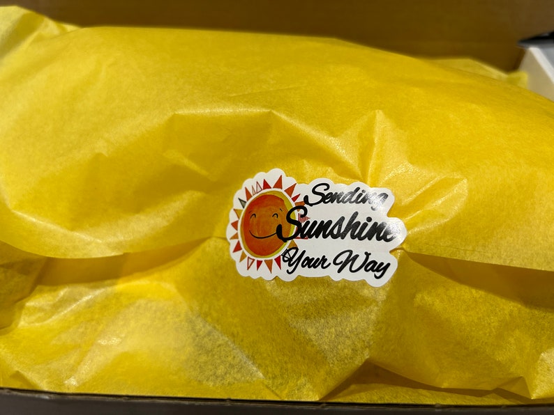 Sunshine Snack Gift Box: Cheer up Care Package - Etsy