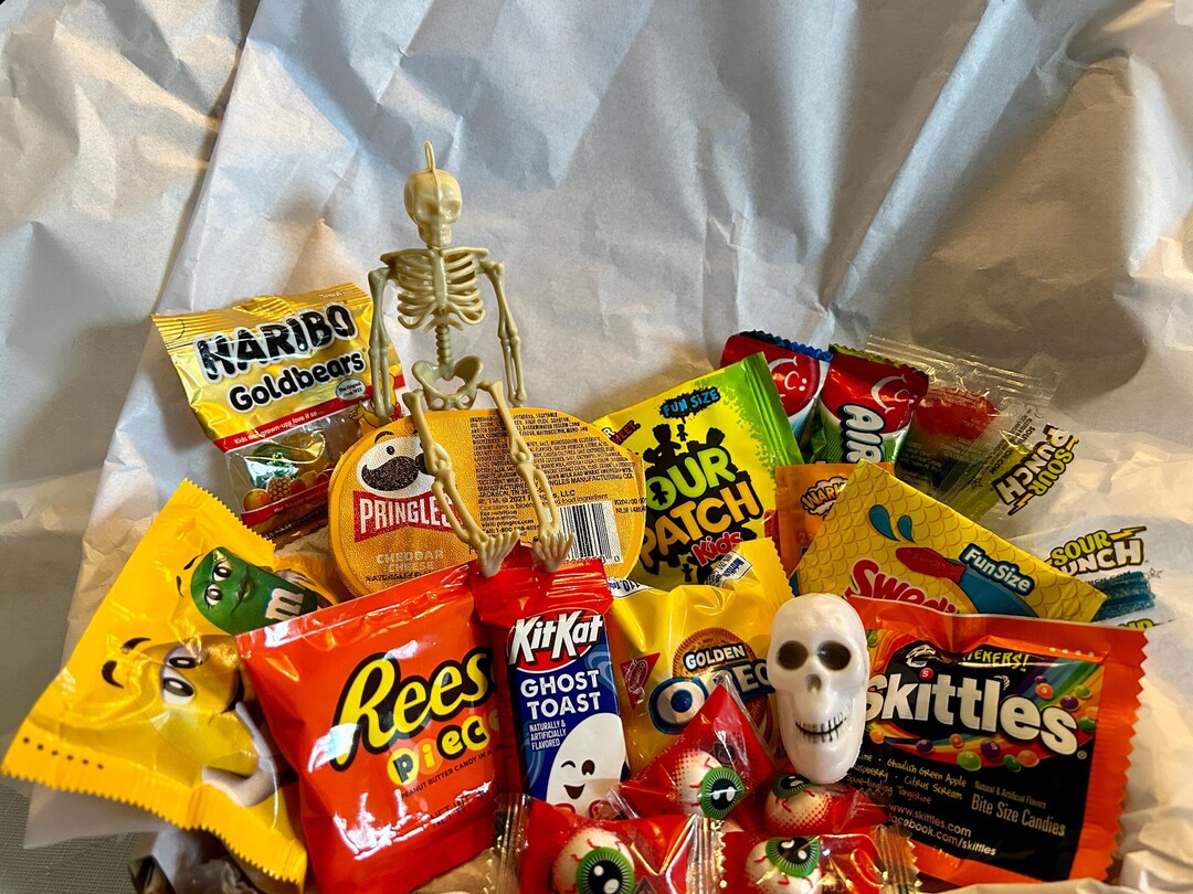 Halloween Snack Box, Fall, Orange Themed Box, Halloween Snacks ...