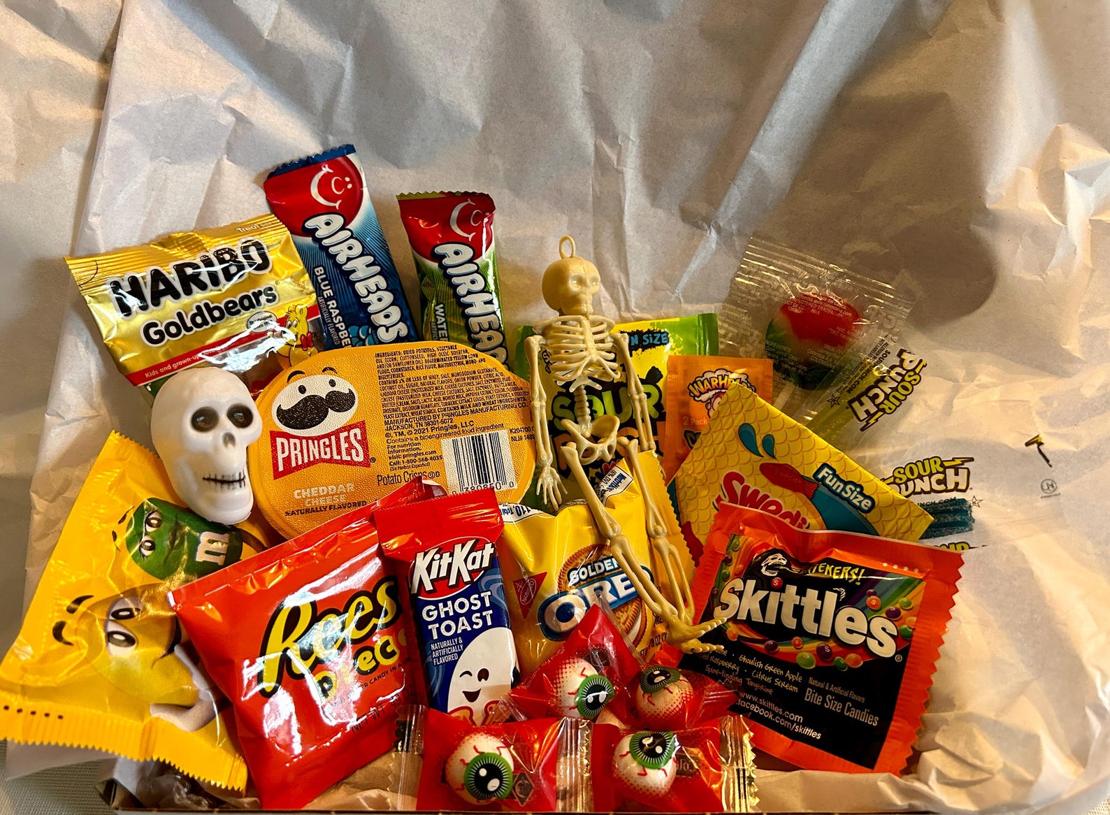 Halloween Snack Box, Fall, Orange Themed Box, Halloween Snacks ...