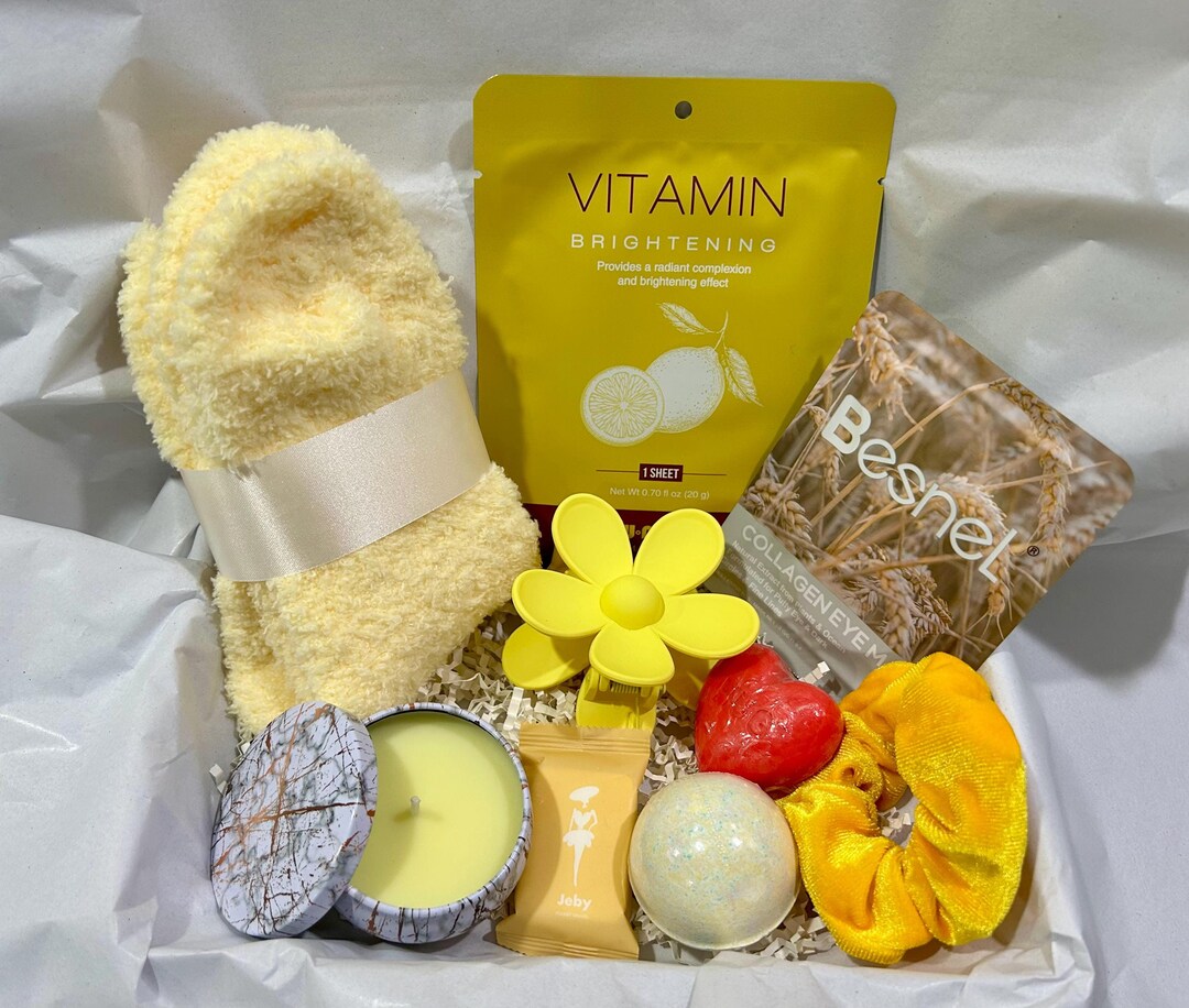 College Student Care Package, Gift Box, Color Themed Gift Set, Gift for ...