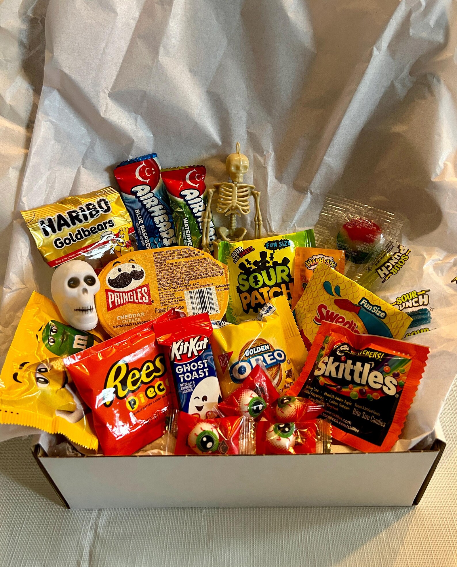 Halloween Snack Box, Fall, Orange Themed Box, Halloween Snacks ...