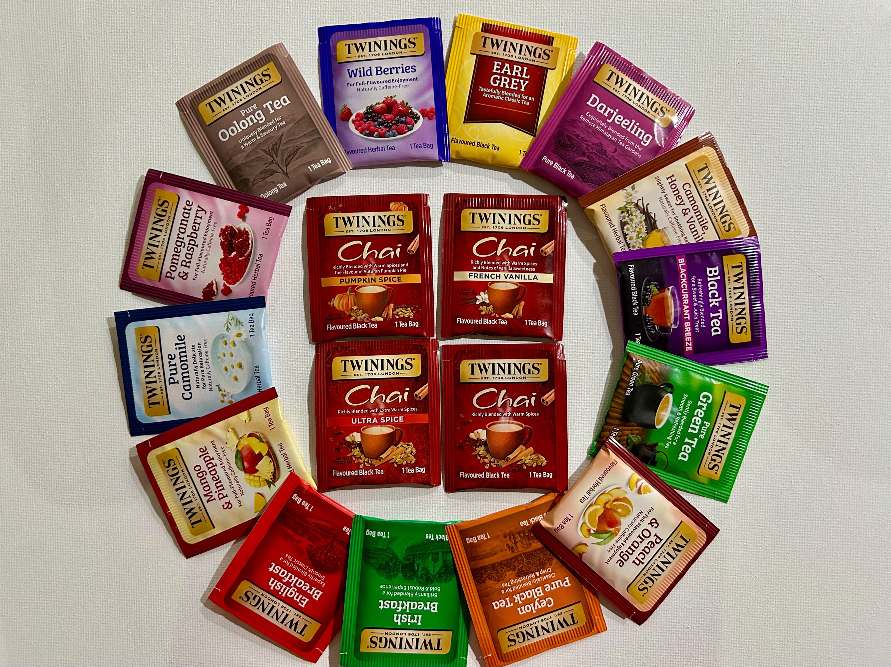 Tea Sampler Gift Box: 38 Assorted Tea Bags & Honey Sticks - Etsy