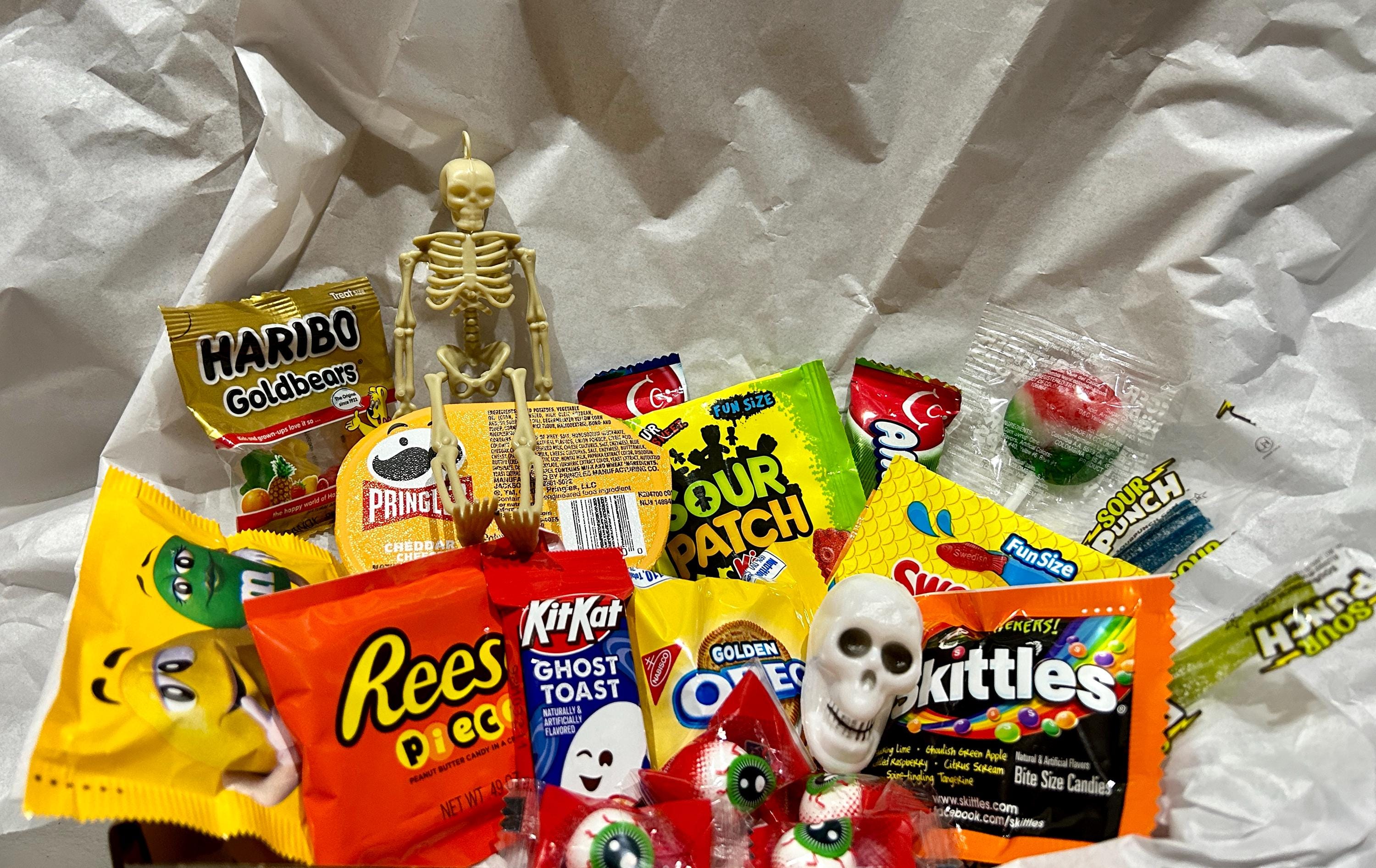 Halloween Snack Box, Fall, Orange Themed Box, Halloween Snacks ...