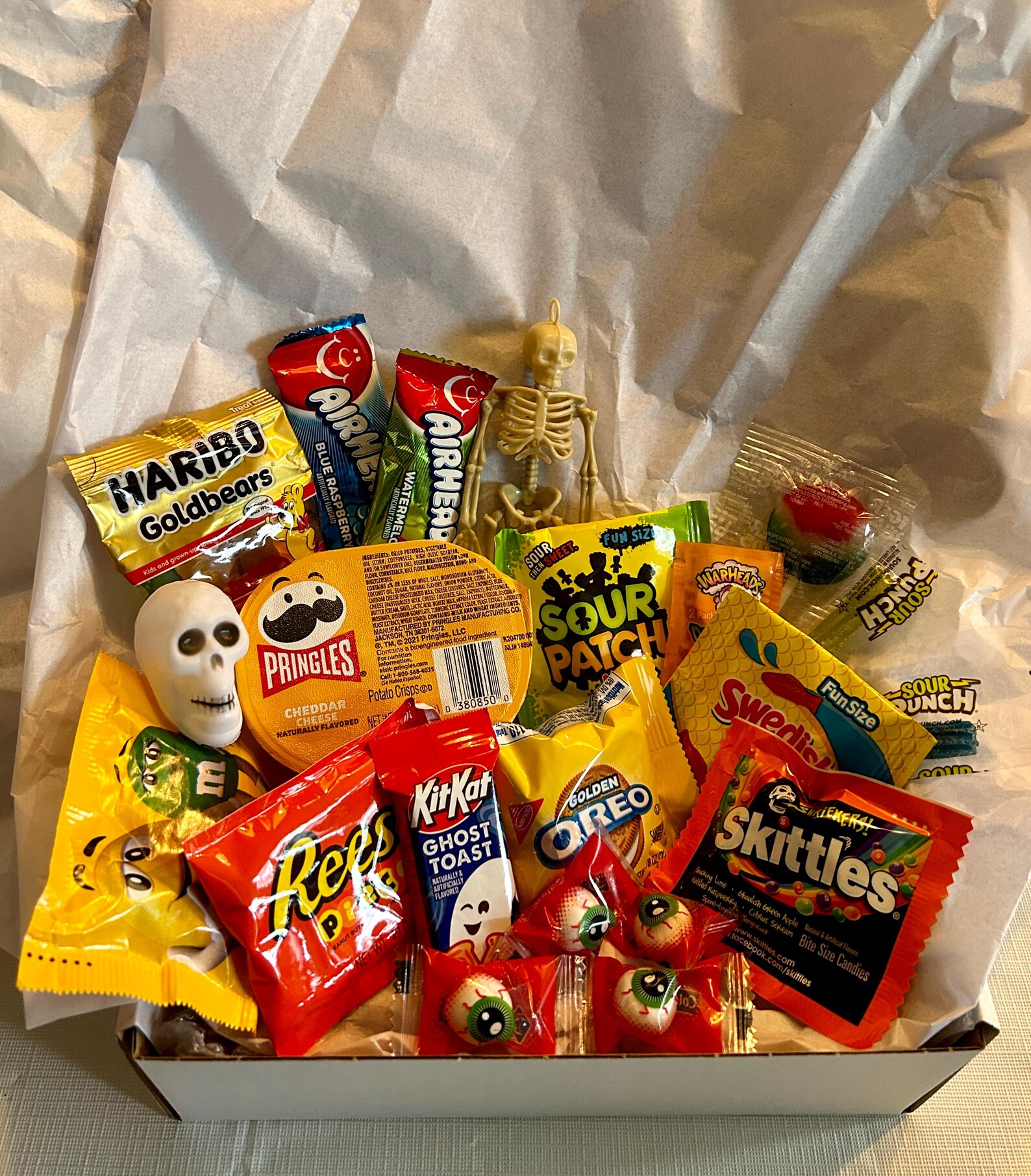 Halloween Snack Box, Fall, Orange Themed Box, Halloween Snacks ...