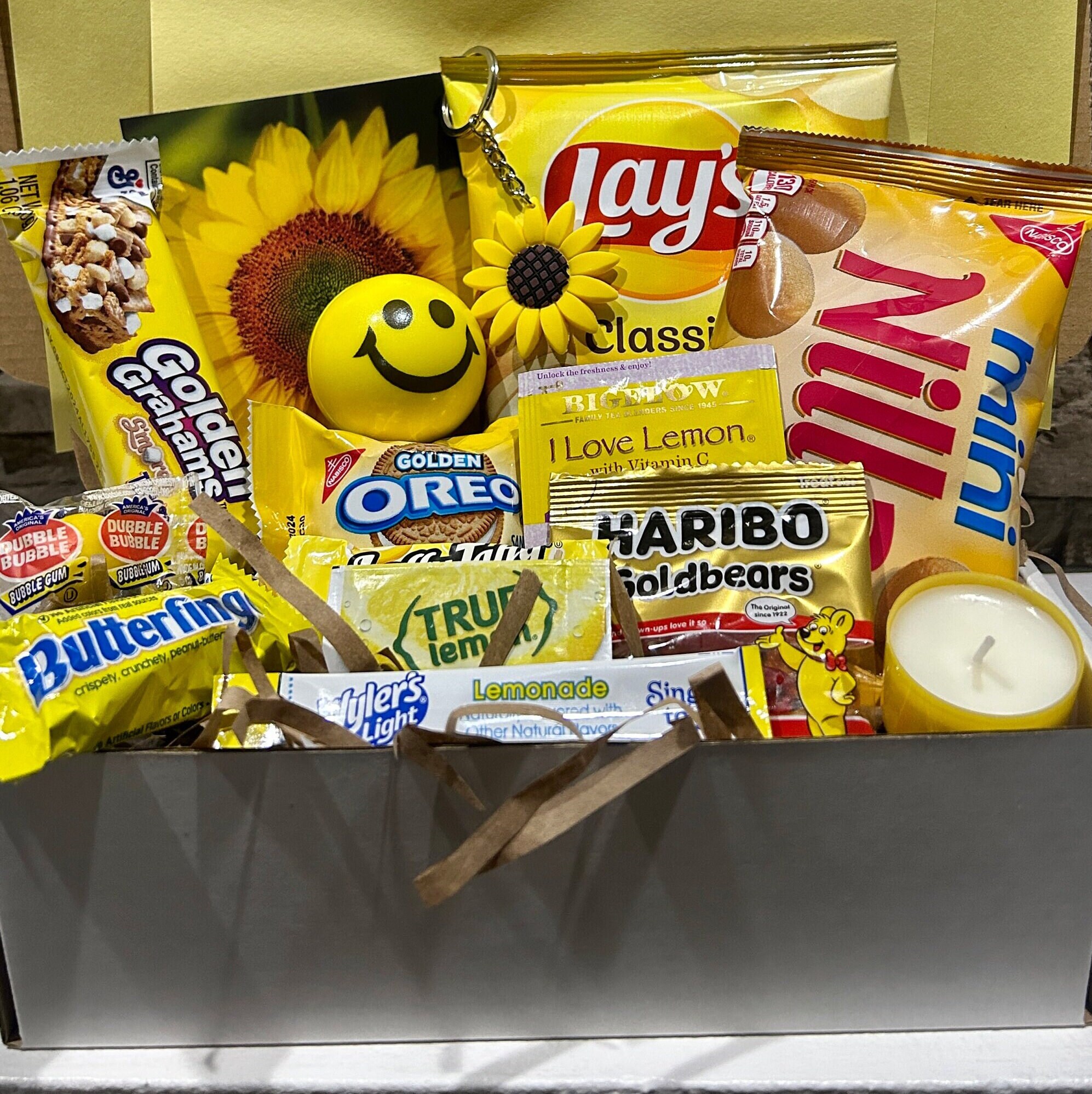 Sunshine Snack Gift Box: Cheer up Care Package - Etsy