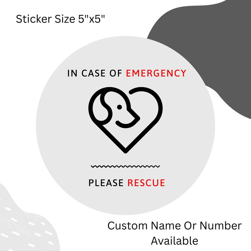 Pet Inside Sticker - Etsy
