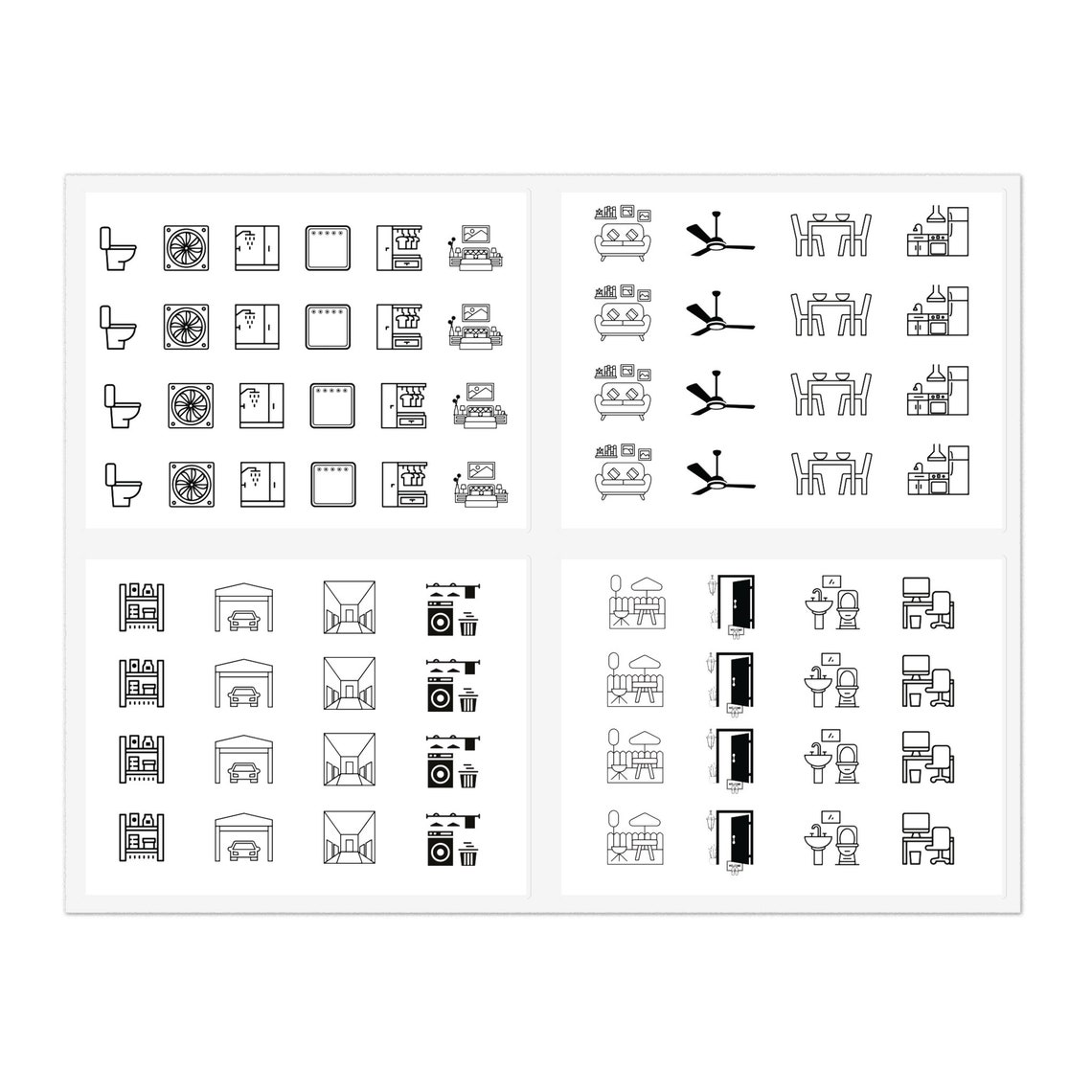 Transparent Custom Light Switch Label Sticker, Transparent Light Label ...