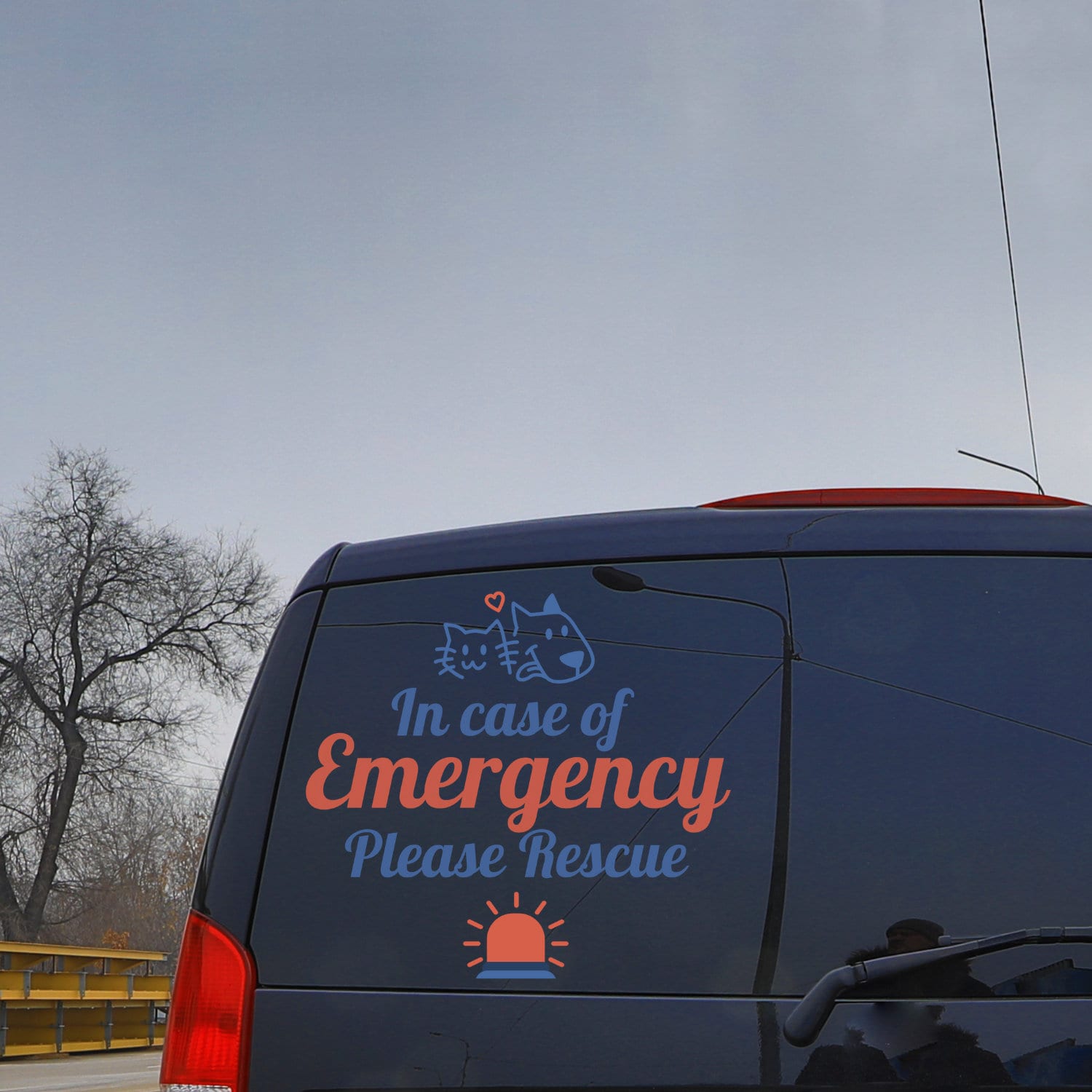 Pet Emergency Decal in Case of Emergency Pet Inside Sticker - Etsy