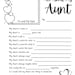 All About My Mom Questionnaire, Mother's Day Craft, Mother's Day ...