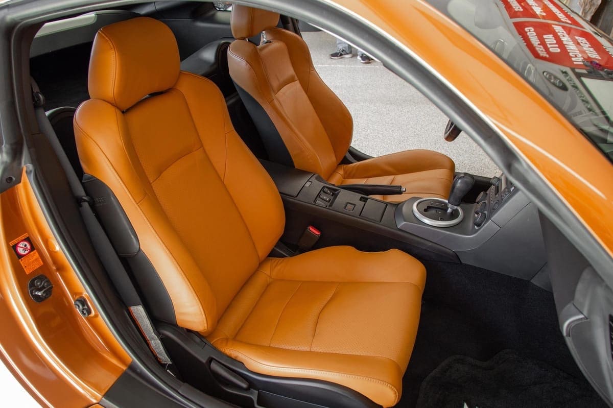 Fits for Nissan 350Z 2003 2008 Synthetic Leather Sports Seat Covers Burnt Orange Etsy