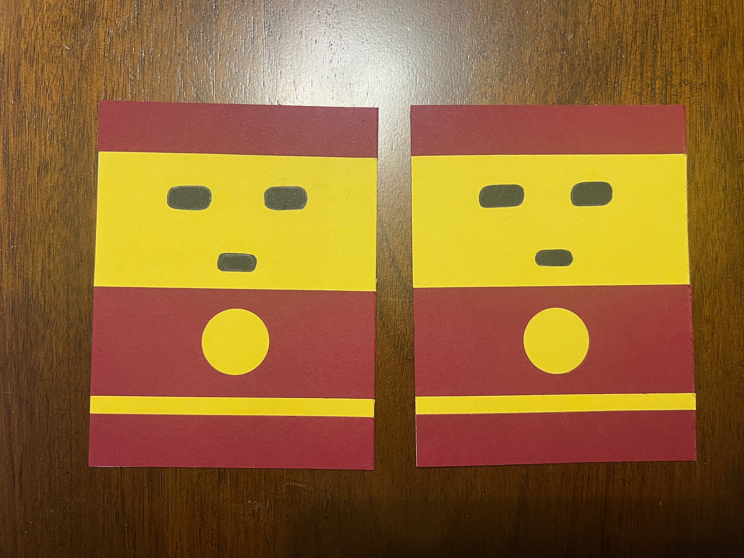 Iron Man Birthday Card - Set of Iron Man Cards - Birthday Card ...