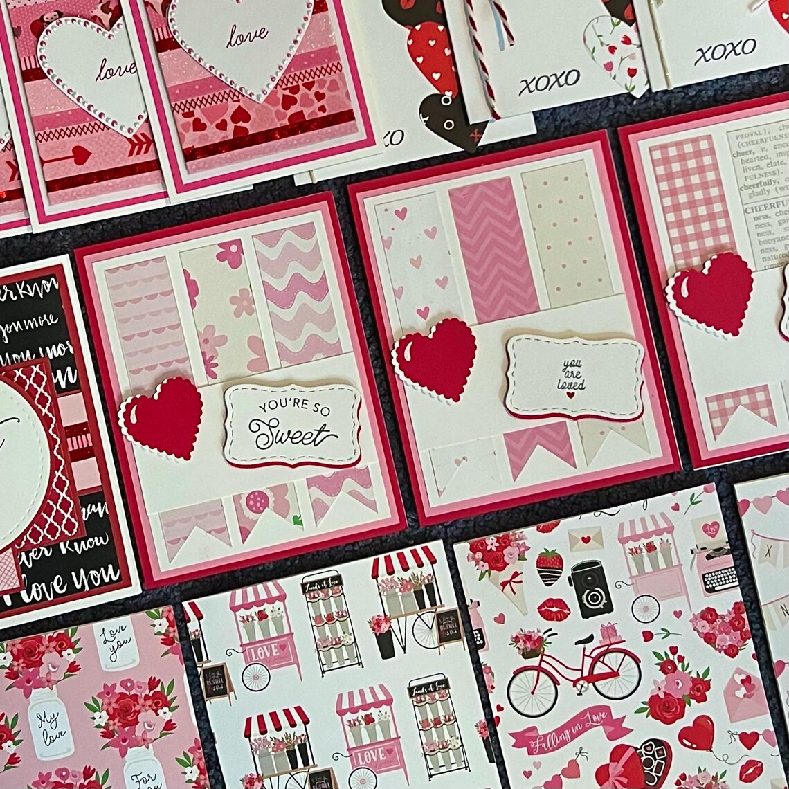 Assorted Set of Valentine's Day Cards, Bulk Valentine's Day Cards ...