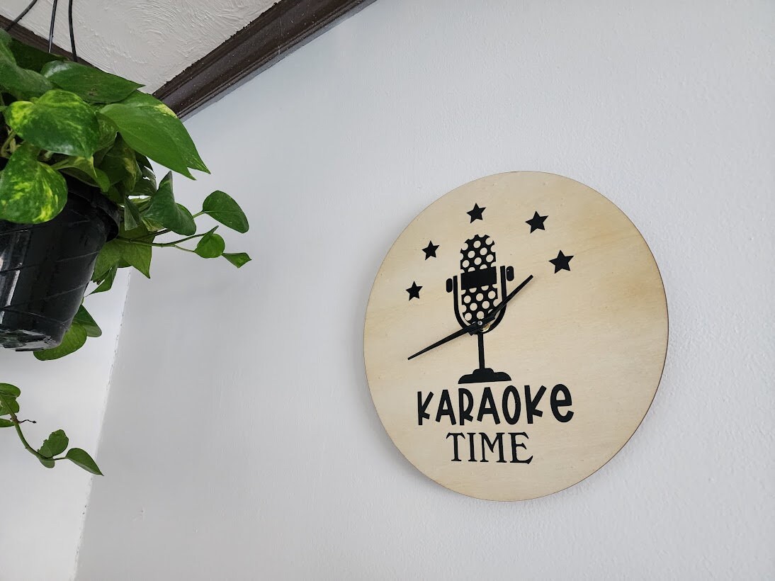 Karaoke Time Clock - Etsy