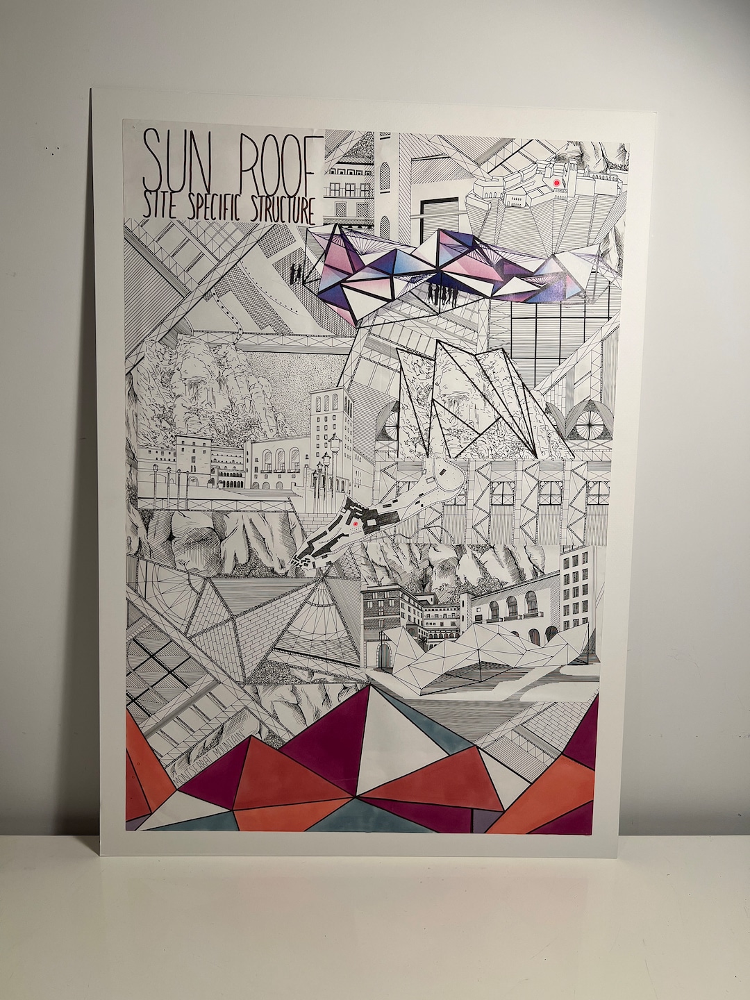 Graphical Drawing "collage" @kapiteko - Futuristic, Abstract, Modern ...