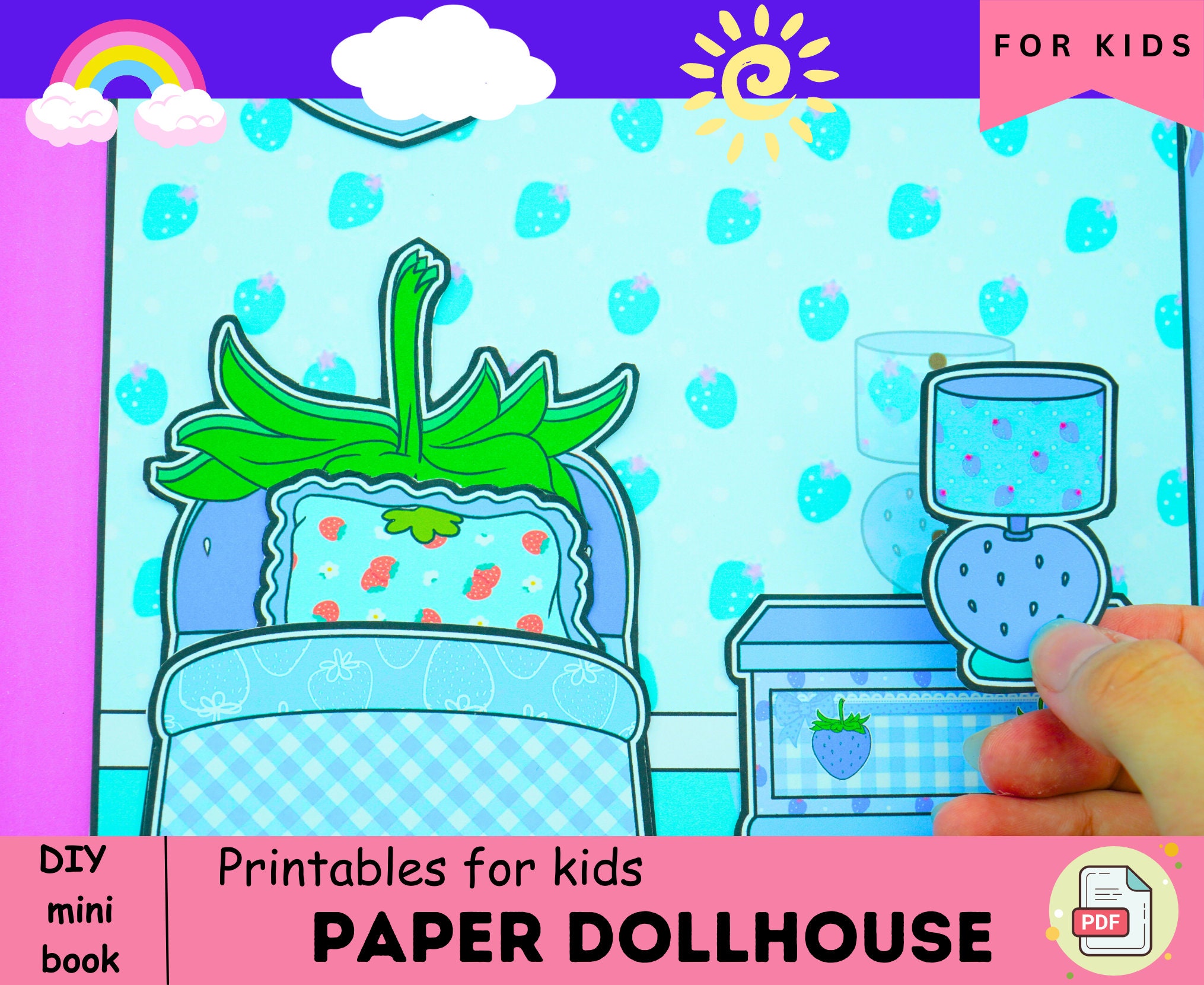 Paper Dollhouse Printables
