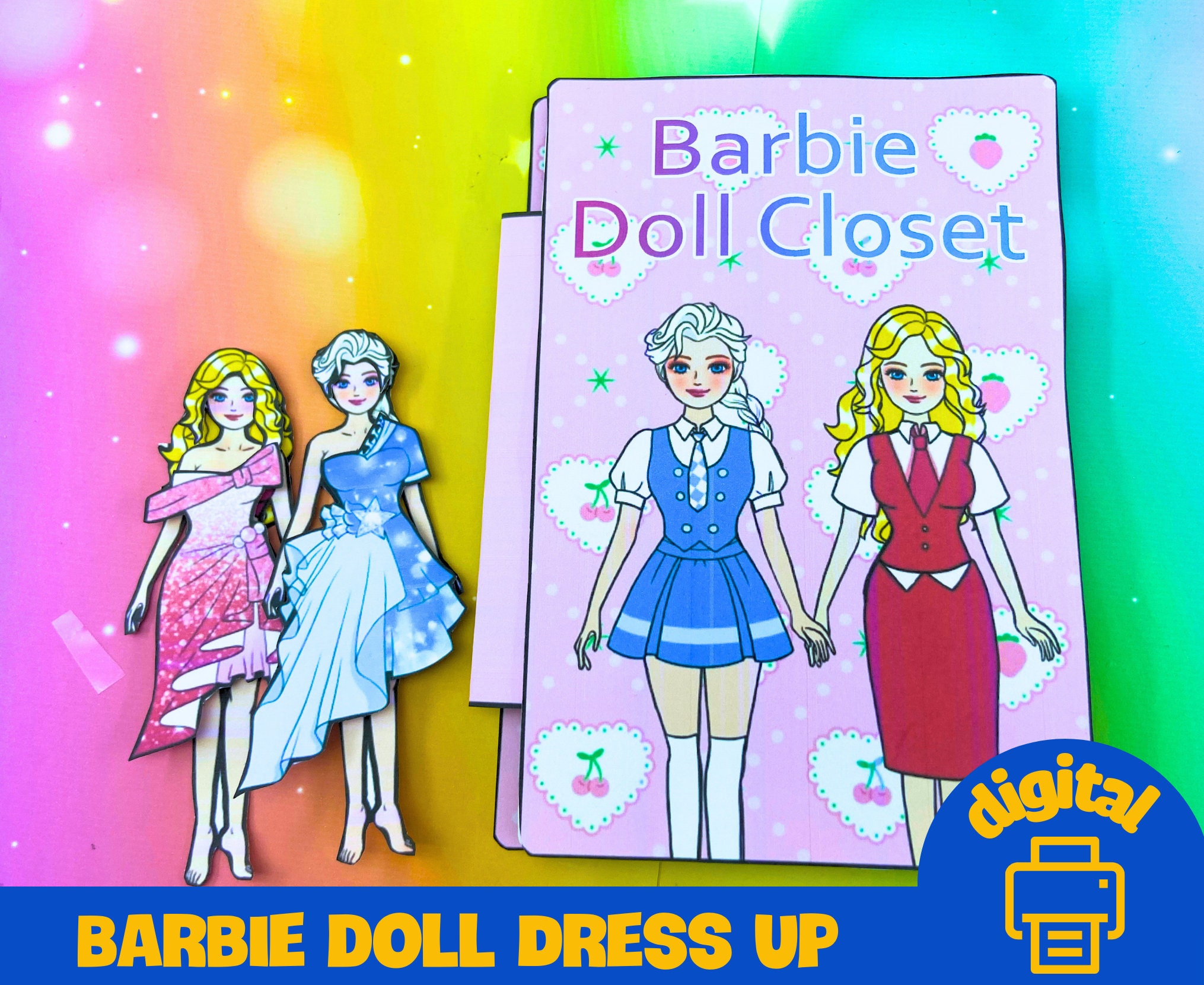 Barbie Paper Doll Clothes