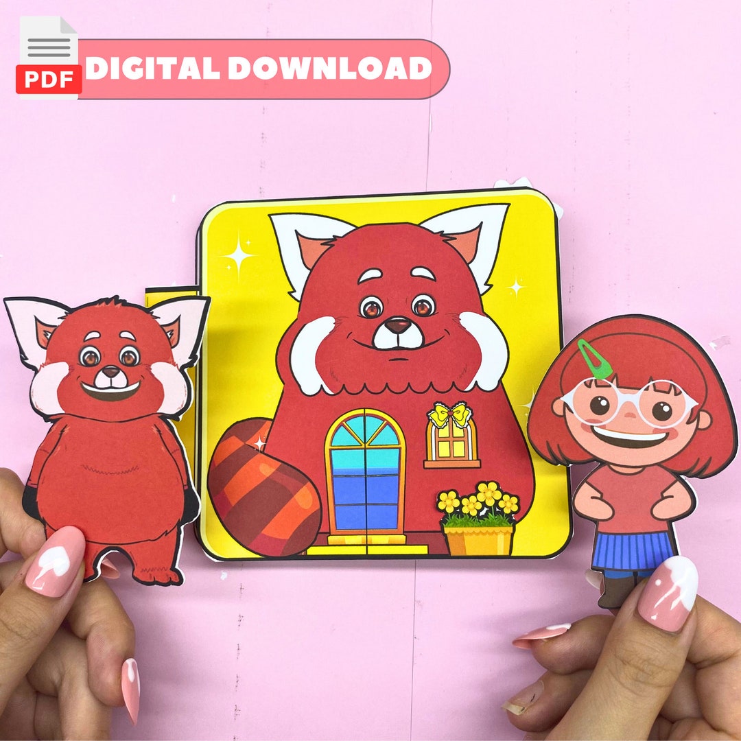 Cute Mie Dollhouse Mie Make Paper House DIY Activities for - Etsy