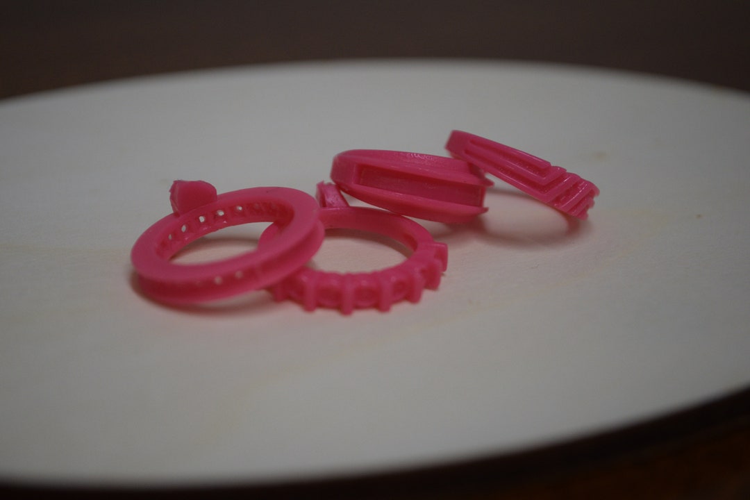 Lost Wax Ring Patterns 4 Ring Assortment - Etsy