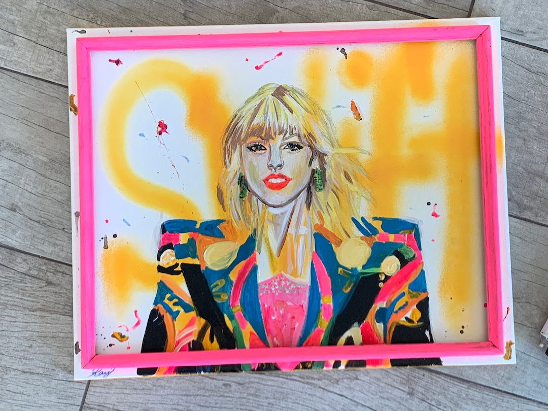 Taylor Swift Painting - Etsy