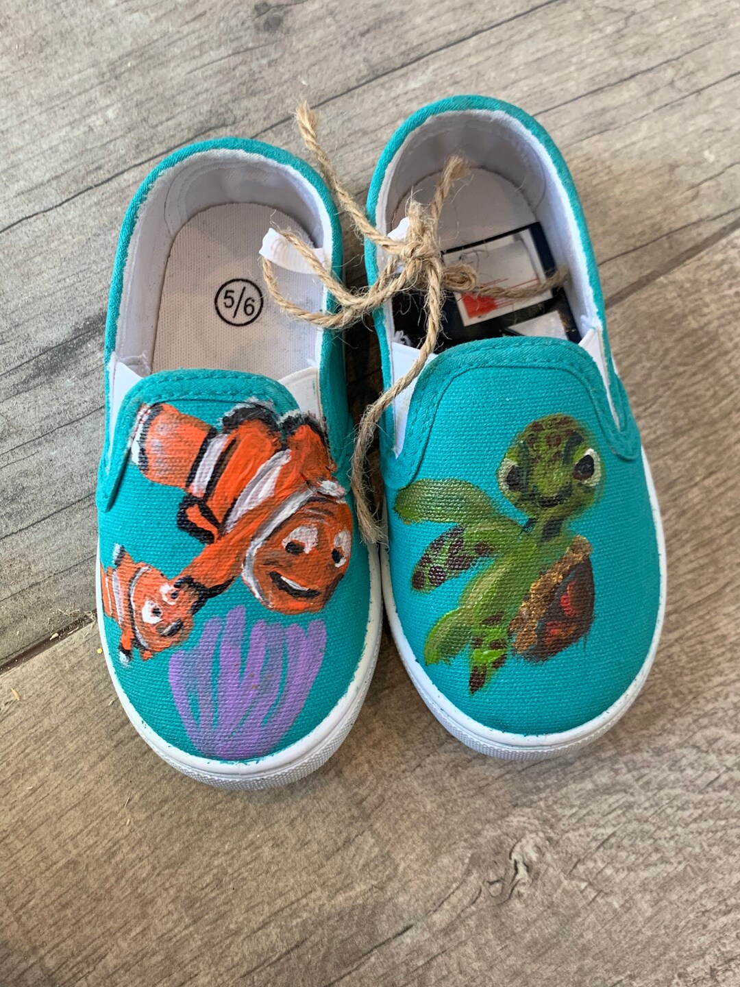 Finding Nemo Shoes - Etsy