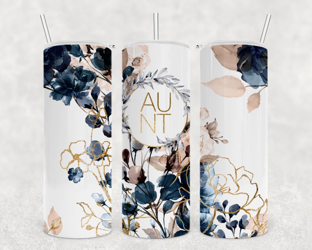 Aunt Tumbler Auntie Tumbler Cups for Aunts Gifts for Aunts Best Aunt ...