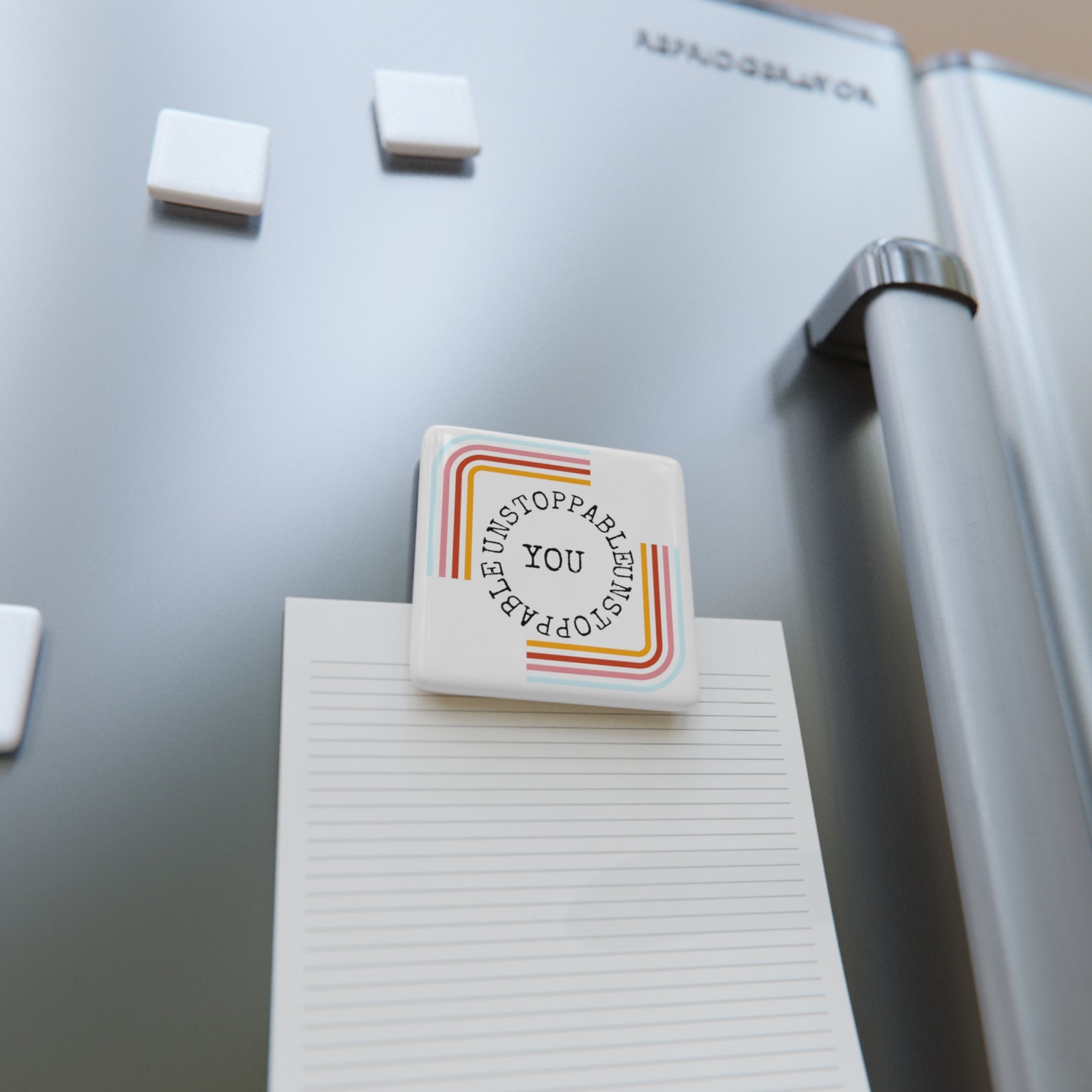 Inspiring Magnet Porcelain Magnet Square Custom Design - Etsy