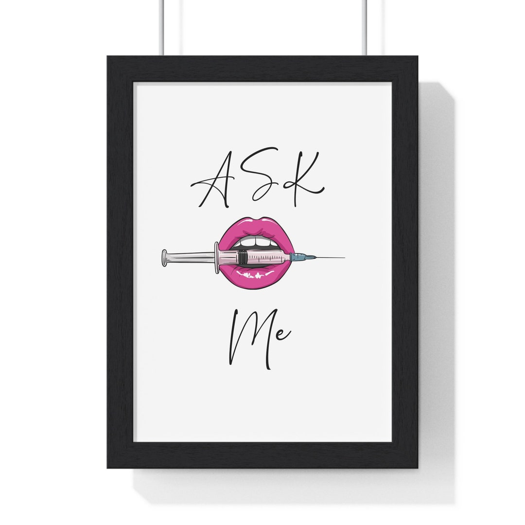 Injector Wall Art, Office Wall Art,treatment Room Art, Doctors Office ...