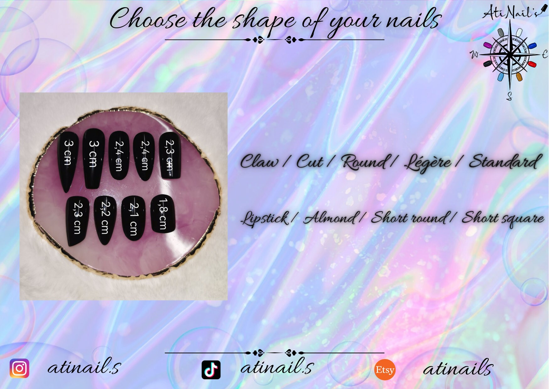 Press on Nails Ateez Halateez - Etsy