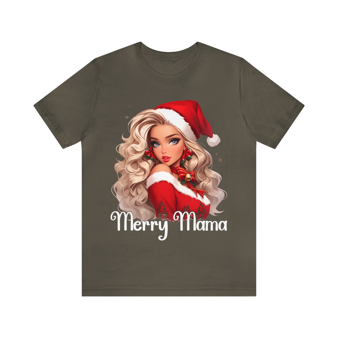 Merry Mama Merry Christmas Santa Mama Xmas Vibes Christma - Etsy