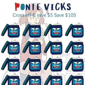 Vicks Savings Challenge | Savings Tracker | Cash Envelopes | Savings ...