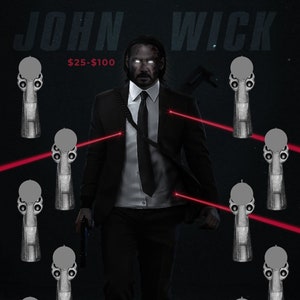 John Wick Scratch & Save Savings Challenge | Savings Tracker | Cash ...