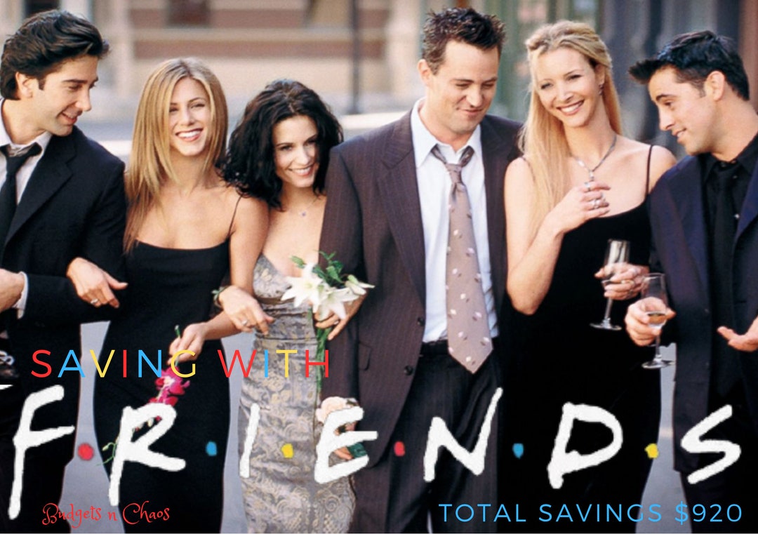 Saving With FREINDS Savings Booklet- Savings Tracker | Cash Envelopes ...