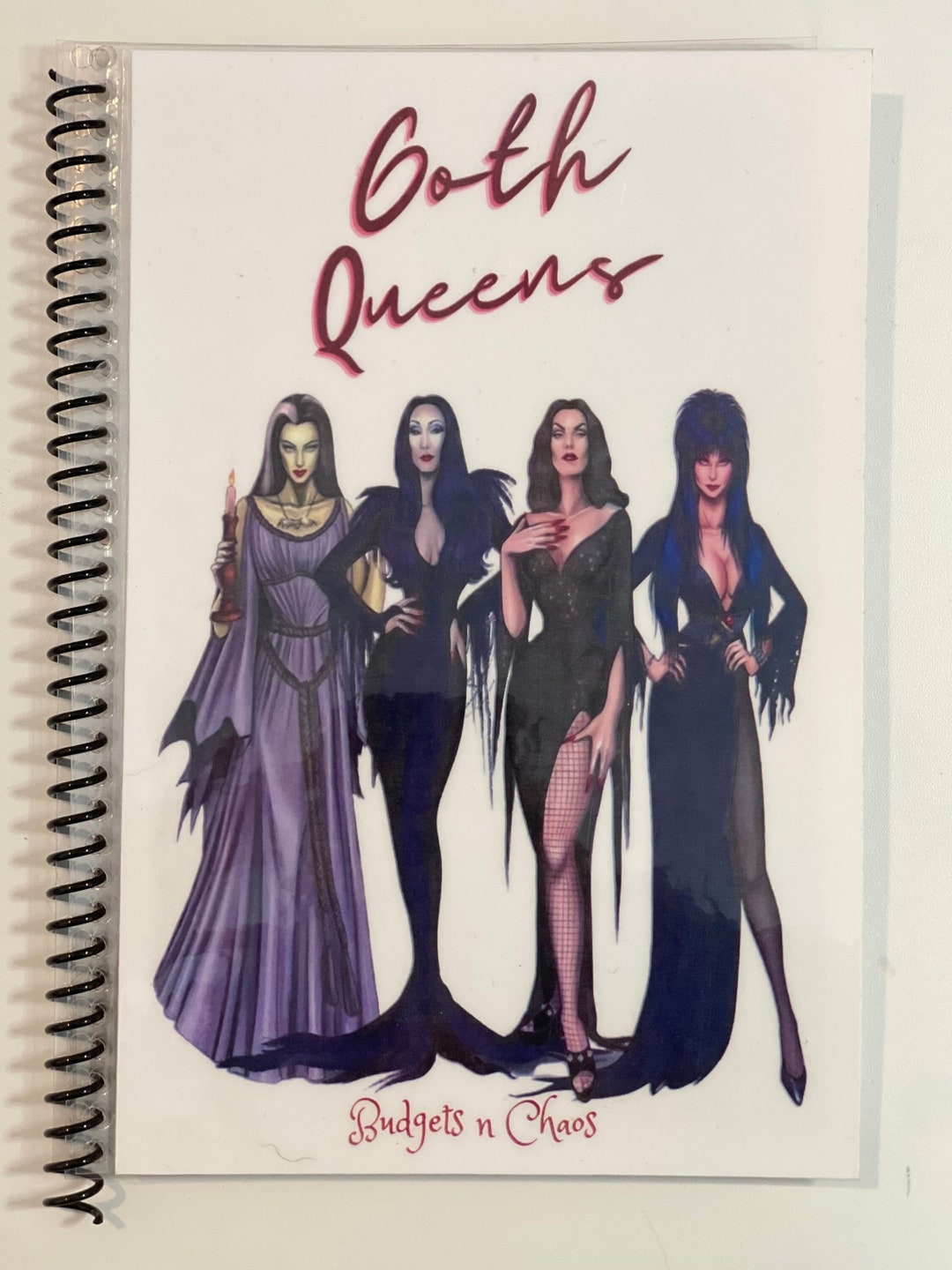 Goth Queens Booklet | Savings Tracker | Cash Envelopes | Savings ...