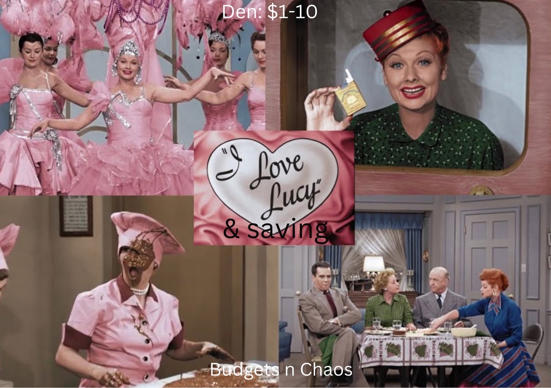I Love Lucy and Saving- Savings Booklet- Savings Tracker | Cash ...