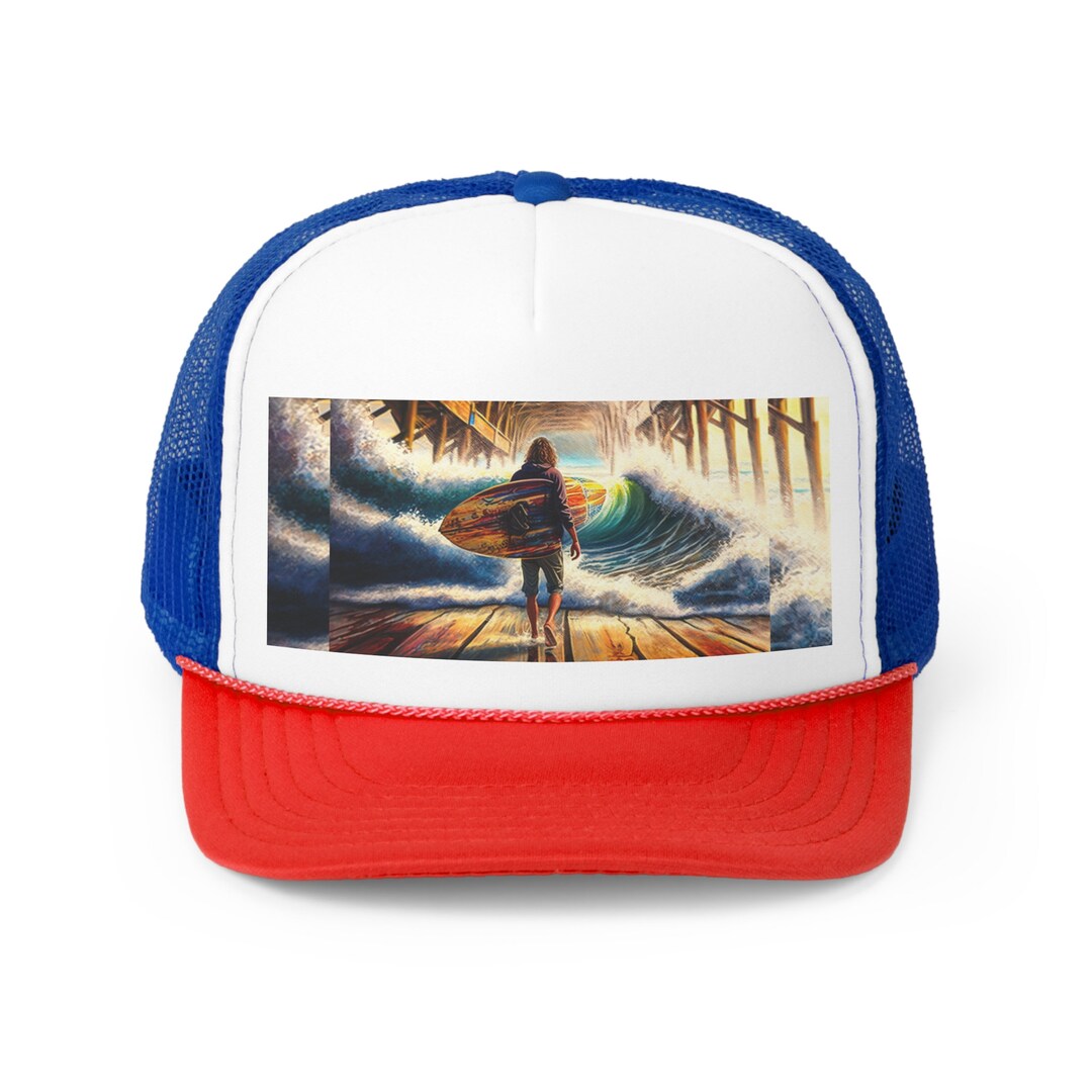 Surfer Trucker Caps - Etsy