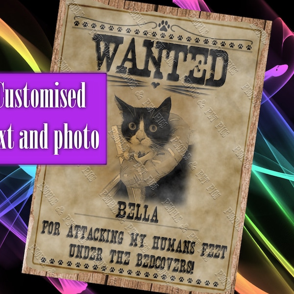 Wanted Poster - Etsy UK