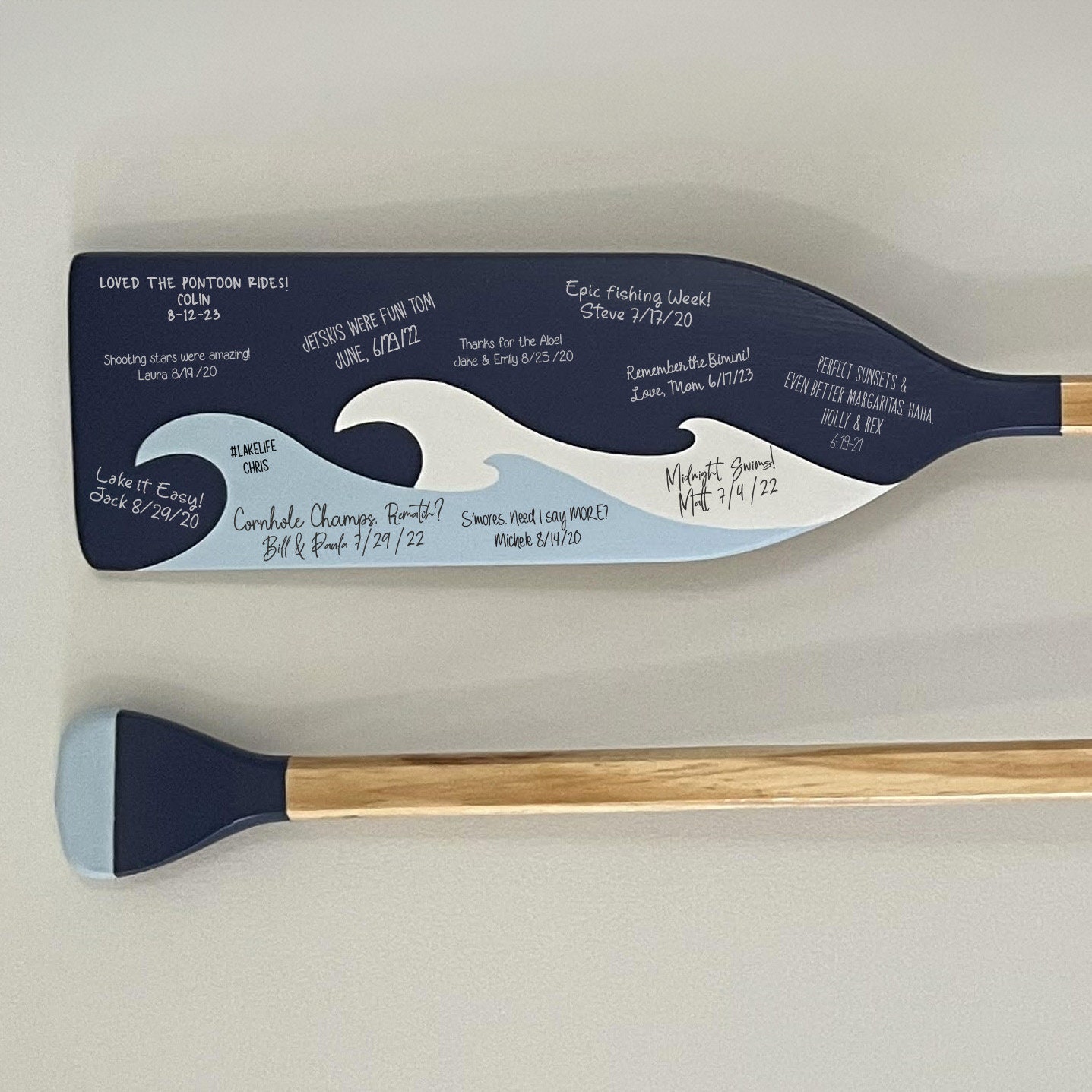 Oars, Oar Wall Art, Nautical Wall Decor, Lake House Decor, Lake House ...