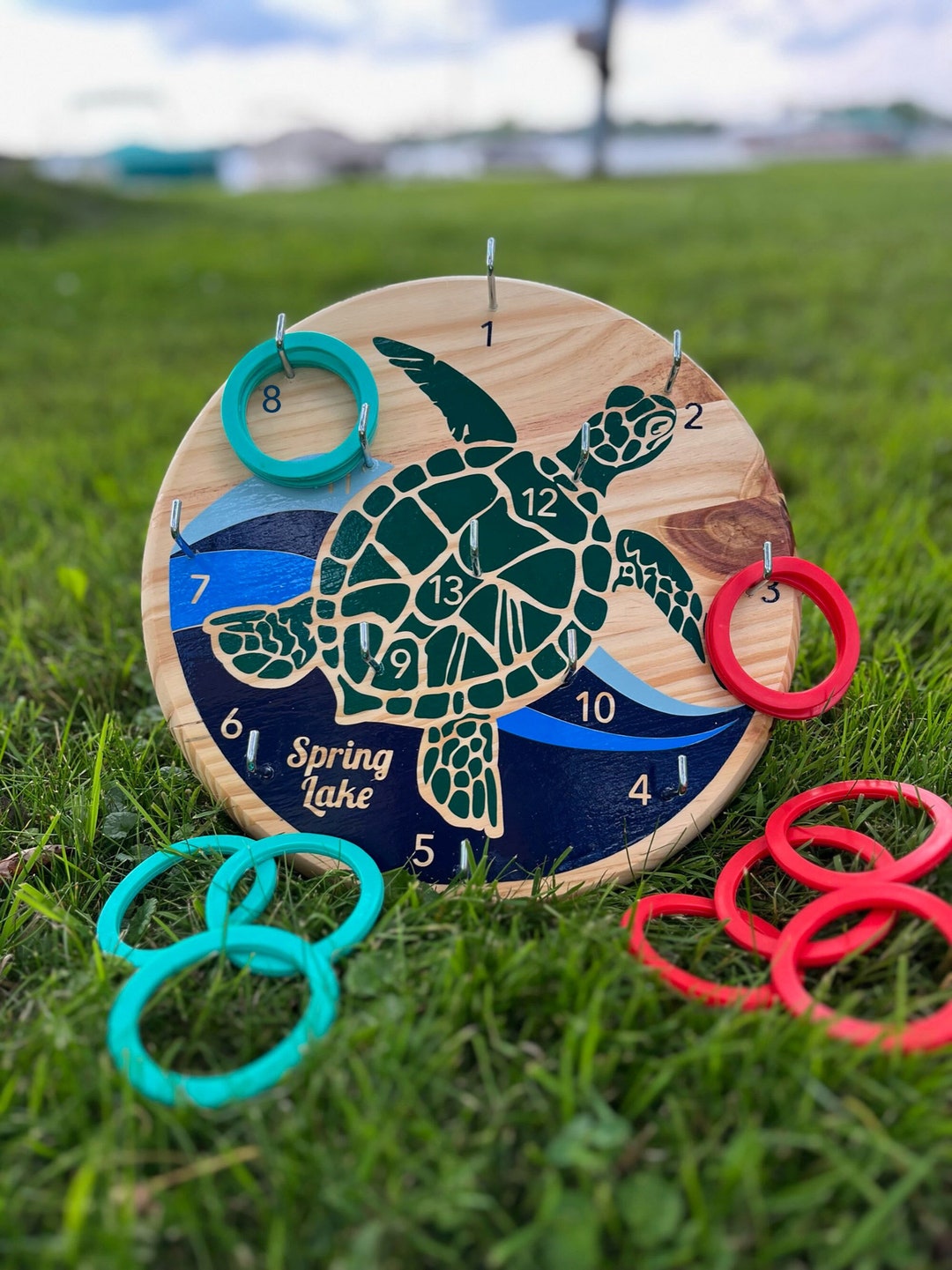 Yard Games, Outdoor Games, Indoor Game, Ring Toss Game, Lake Games, Fun Games, Personalized Game ...